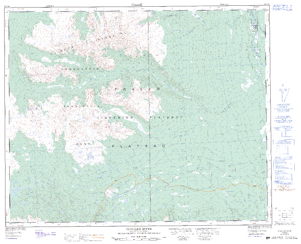 093C13 - ULKATCHO [093C13] - $14.95 : ITMB, We are mapping the world ...